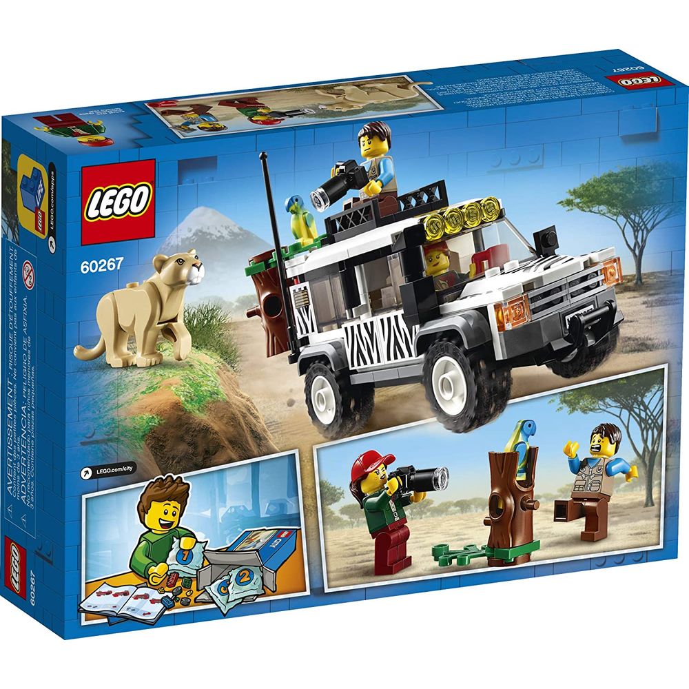 60267 Lego City - Off-Roader Para Safari - MP Brinquedos