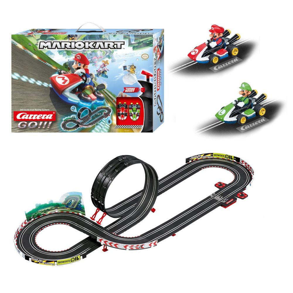 Pista Elétrica Carrera Mario Kart 4,9 Metros - California Toys - MP ...