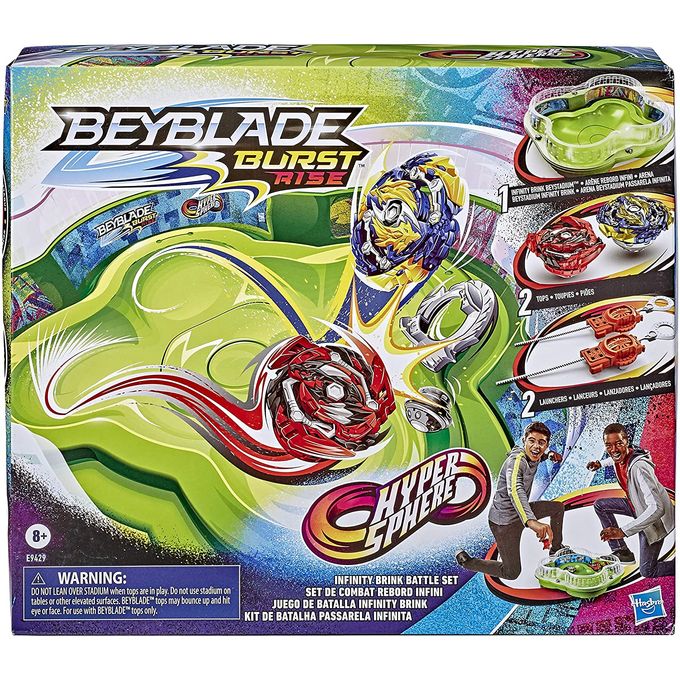 Beyblade Burst Rise - Arena Hypersphere - Kit de Batalha Passarela ...