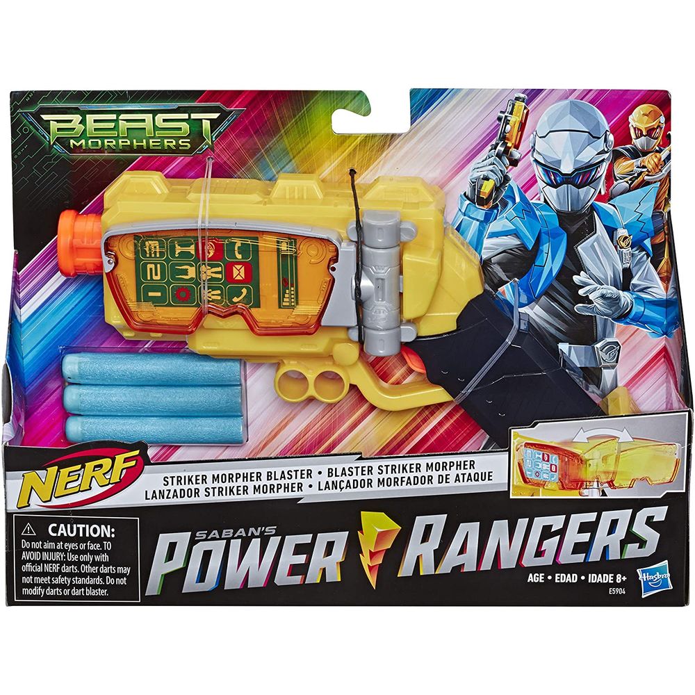 Power Rangers - Beast Morphers - Lançador Nerf Morfador de Ataque E5904 ...