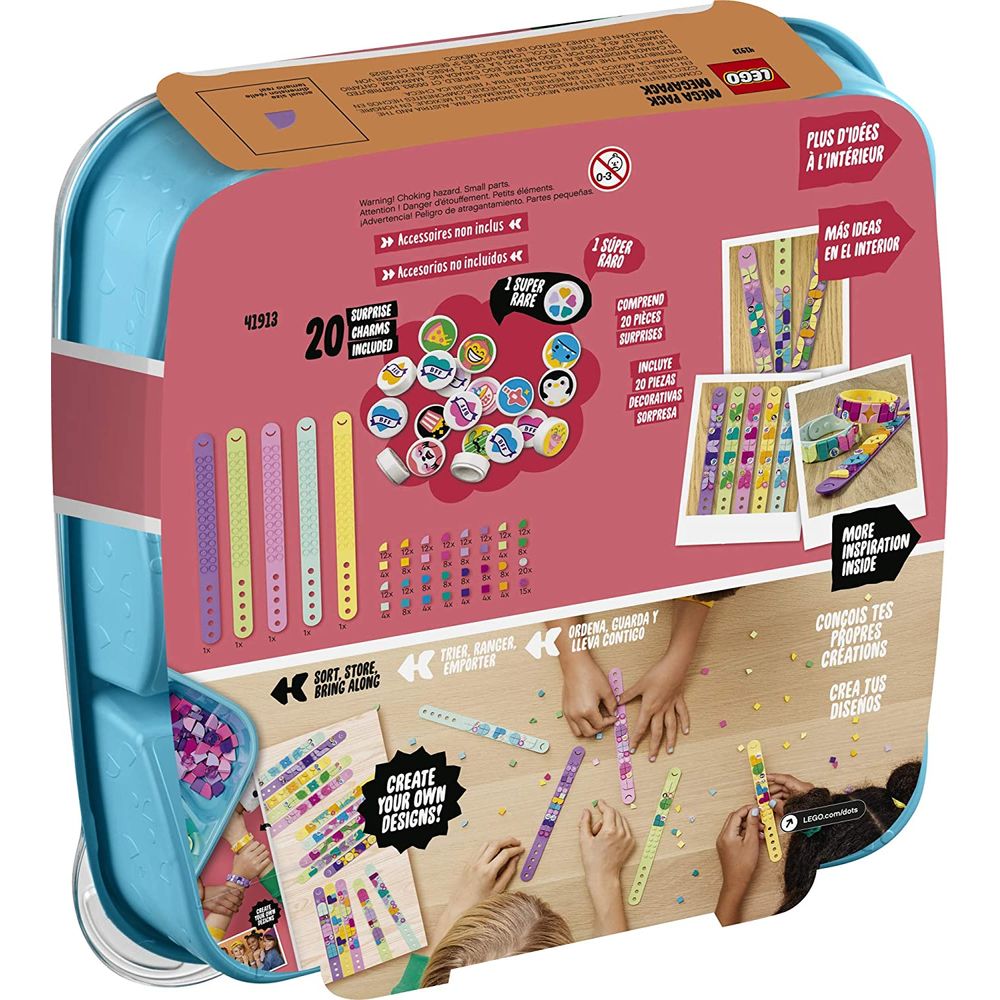 41913 Lego Dots - Braceletes Mega Pack - MP Brinquedos