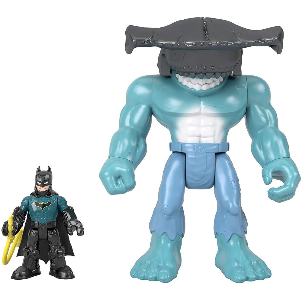 Imaginext - Batveículos - Batman & King Shark Gmp97 - MP Brinquedos