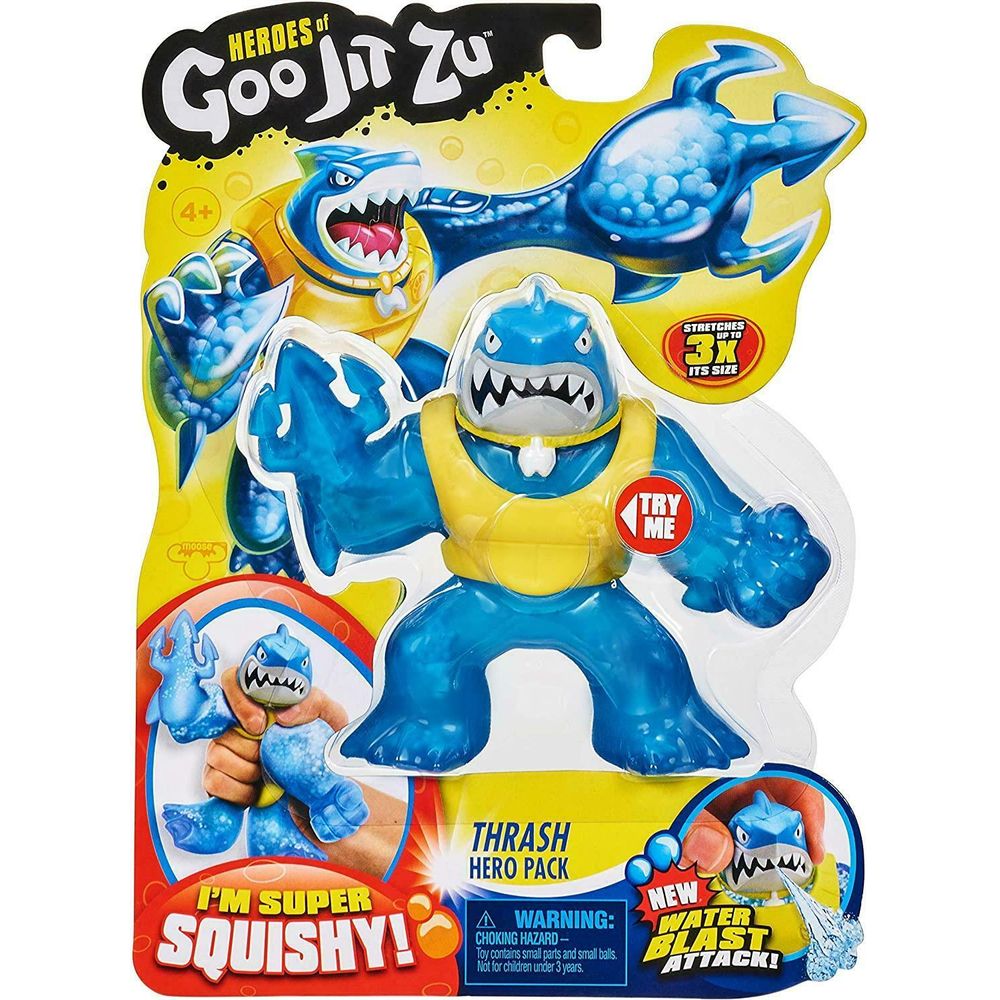 Goo Jit Zu - Pack com 1 Figura - Thrash Hero Pack - Sunny - MP Brinquedos