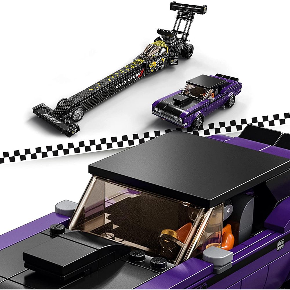 76904 Lego Speed Champions - Mopar Dodge//srt Top Fuel Dragster e 1970 ...