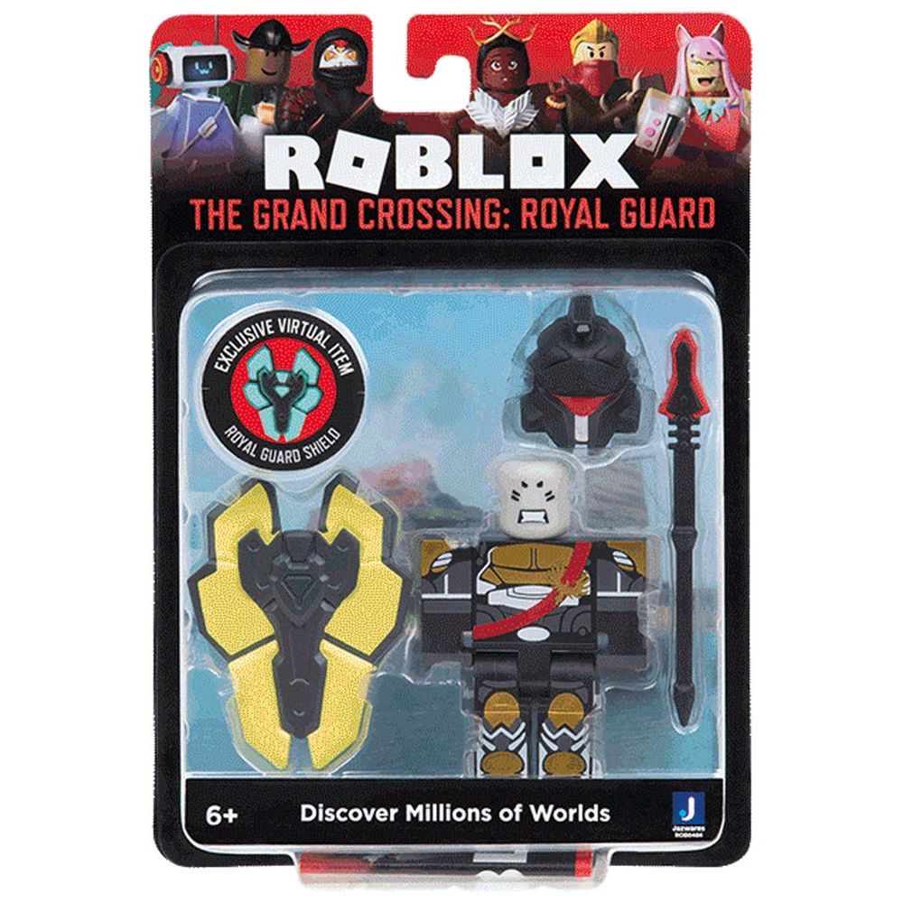 Roblox - Mini Figura Articulada 8cm - The Grand Crossing: Royal Guard ...