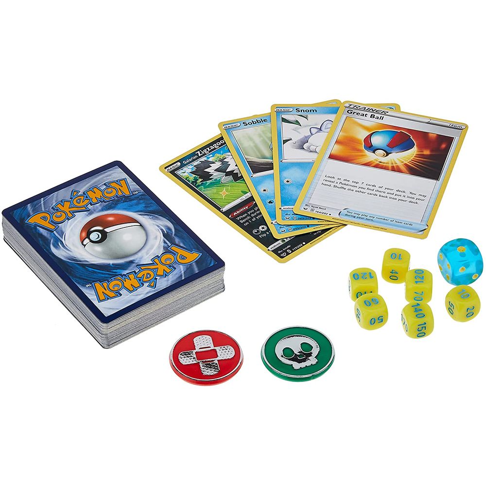 Pokemon Box - Baralho Batalha de Liga Inteleon Vmax - MP Brinquedos
