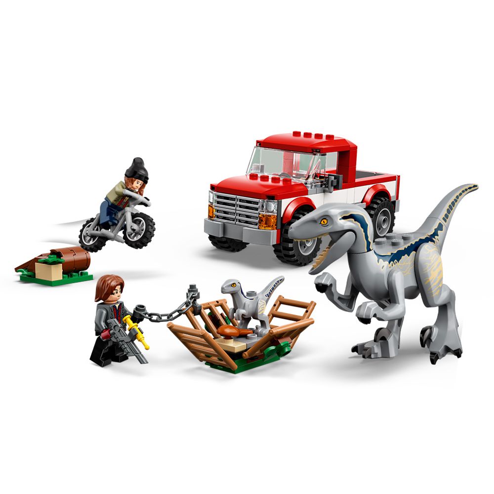76946 Lego Jurassic World - Captura Dos Velociraptors Blue e Beta - MP ...