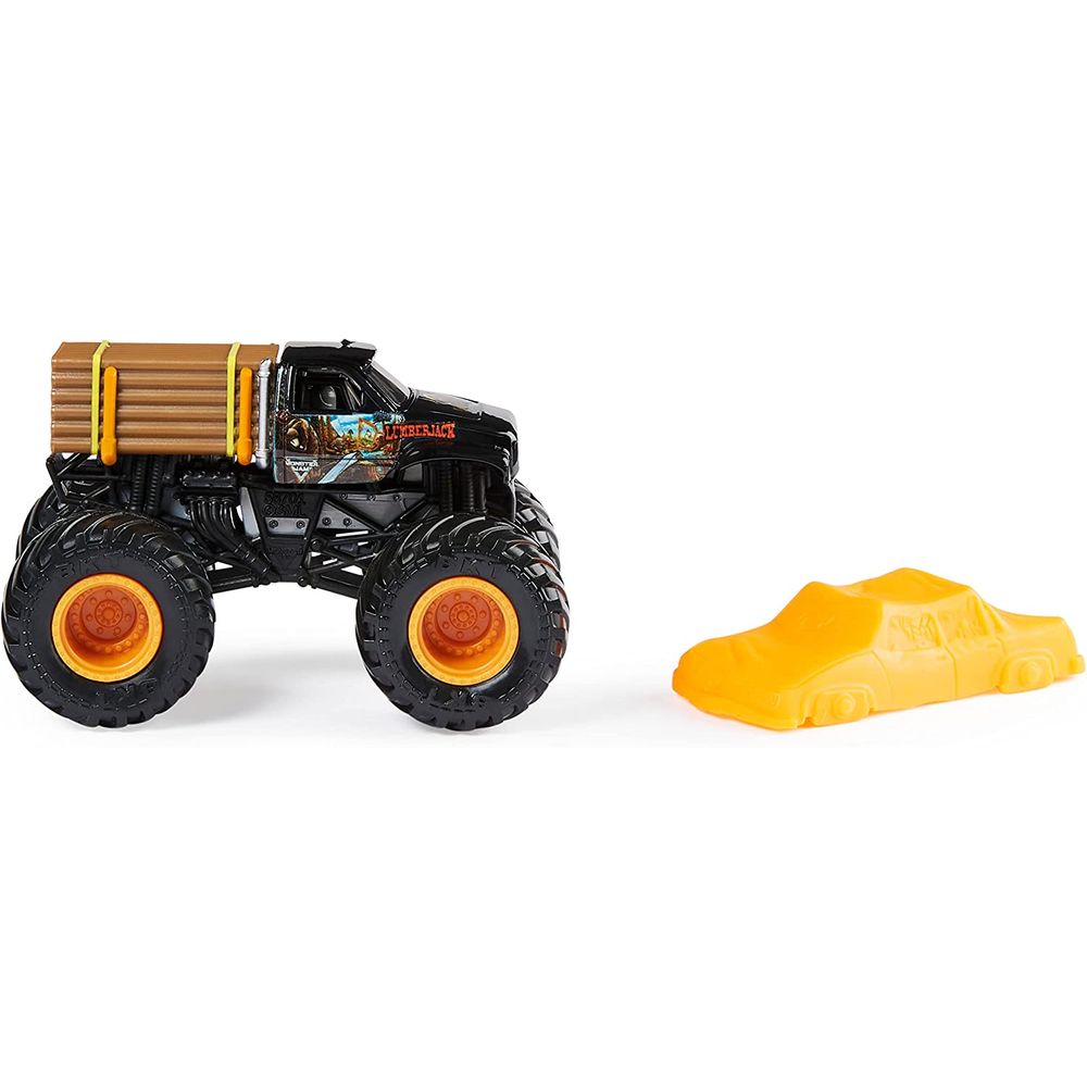 Monster Jam 1:64 - Lumberjack S22 - Sunny - MP Brinquedos