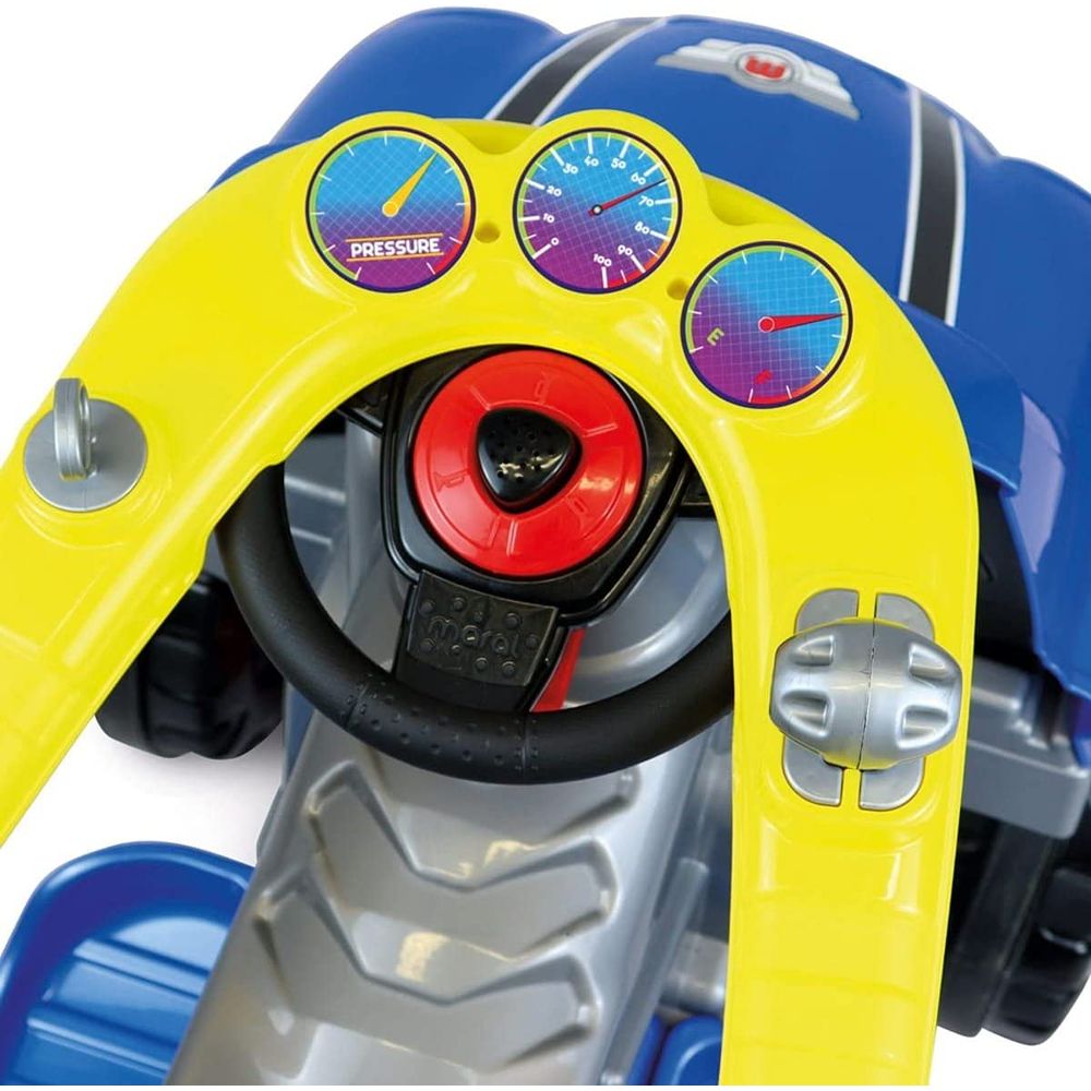 Carrinho de Passeio com Pedal - Sport Car Azul - Maral - MP Brinquedos