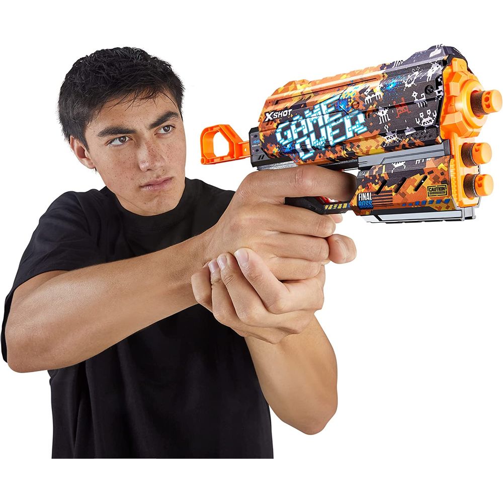 Lançador X-Shot Skins Flux - Candide - MP Brinquedos