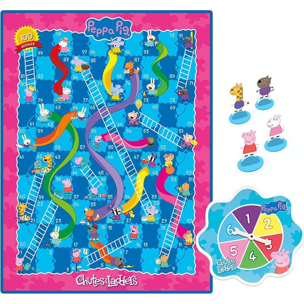 Jogo Peppa Pig - Chutes And Ladders F2927 - Hasbro - MP Brinquedos