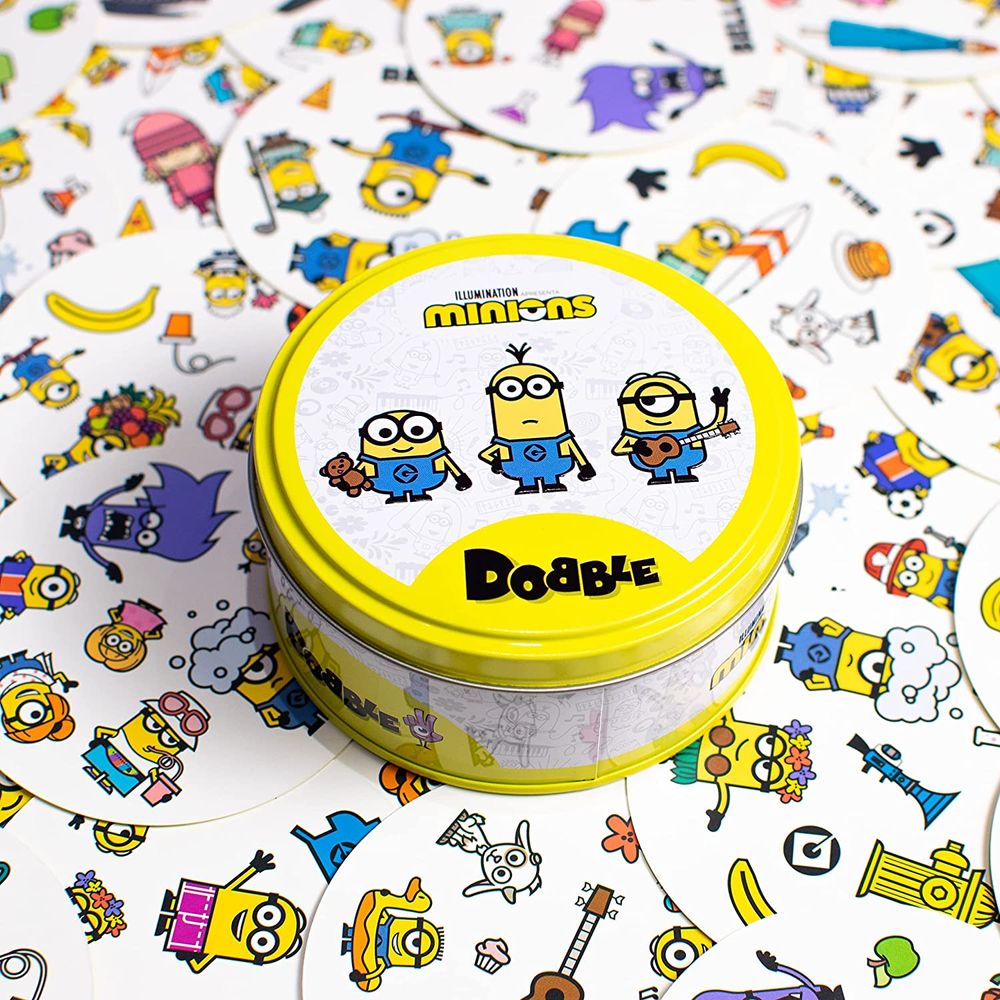 Jogo Dobble Minions - Galápagos - MP Brinquedos