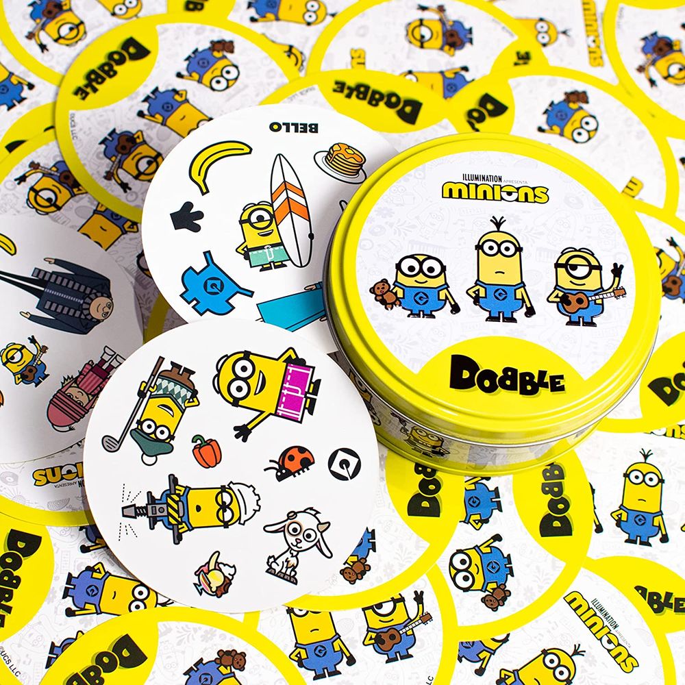 Jogo Dobble Minions - Galápagos - MP Brinquedos