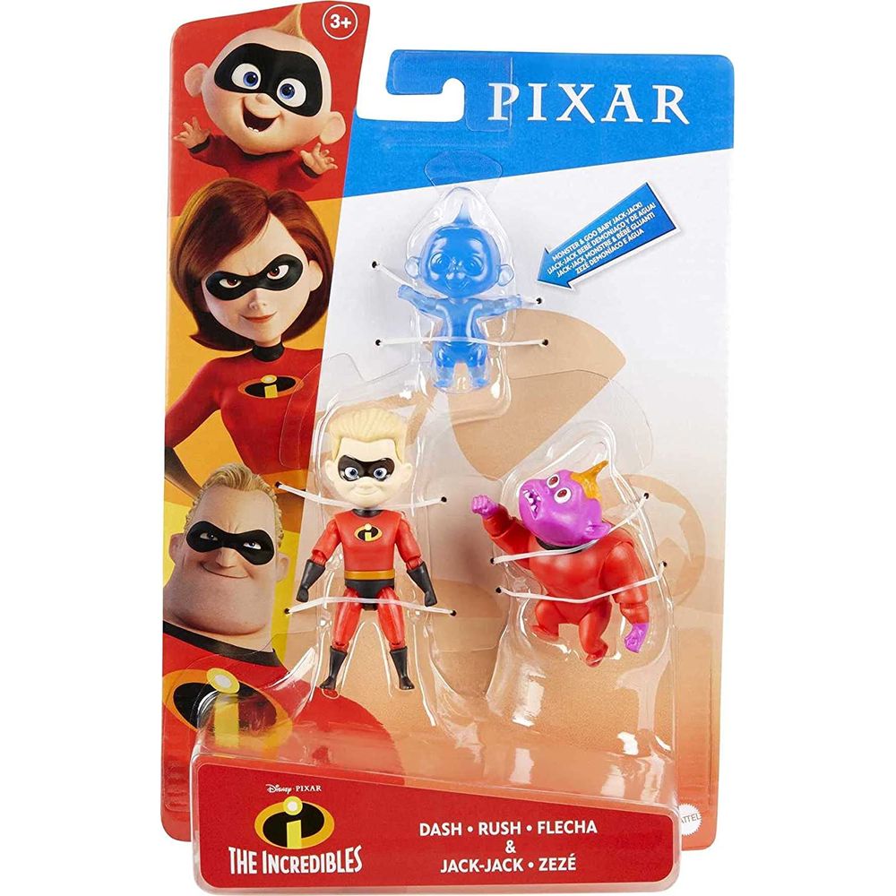 Boneco Disney Pixar - Boneco Flecha e Zezé Gnx79 - Mattel - MP Brinquedos