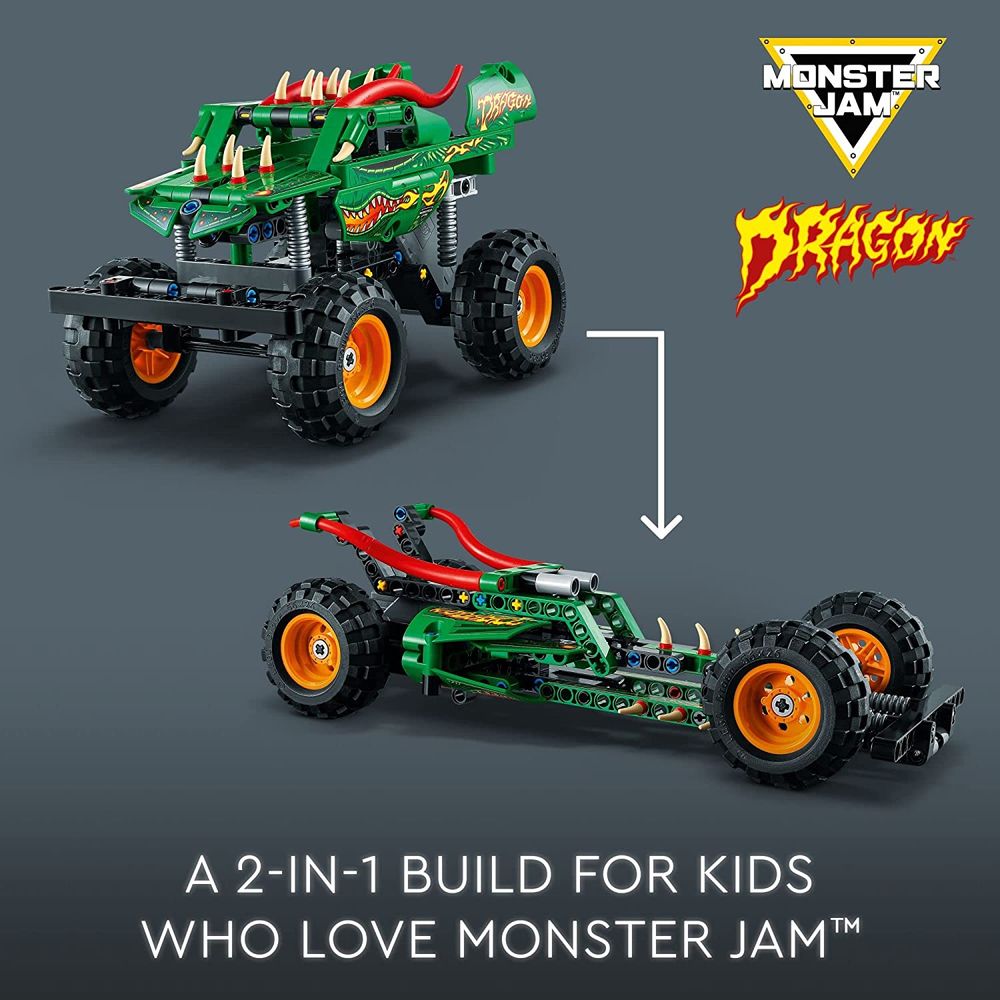 42149 Lego Technic - Monster Jam Dragon - MP Brinquedos
