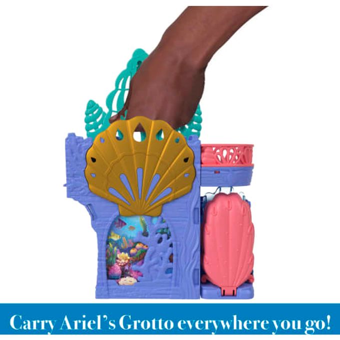 Boneca Princesas Disney com Cenário - Gruta Secreta da Ariel Hlx16 - MP ...