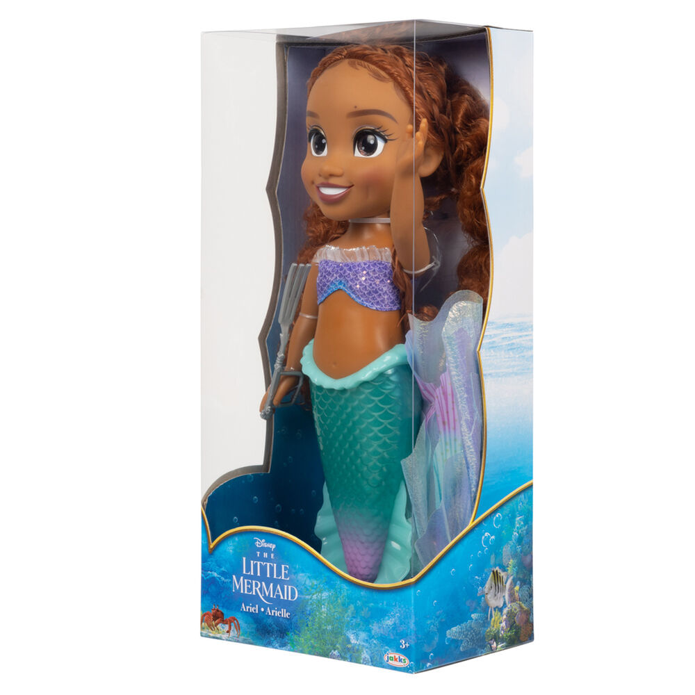Boneca Ariel Pequena Sereia Live Action 37cm - Sunny - MP Brinquedos