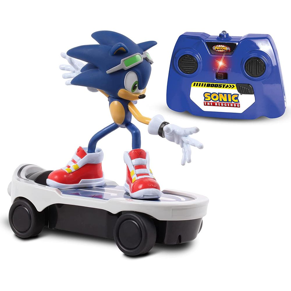 Sonic - Skate Sonic com Controle Remoto com 7 Funções - Fun - MP Brinquedos