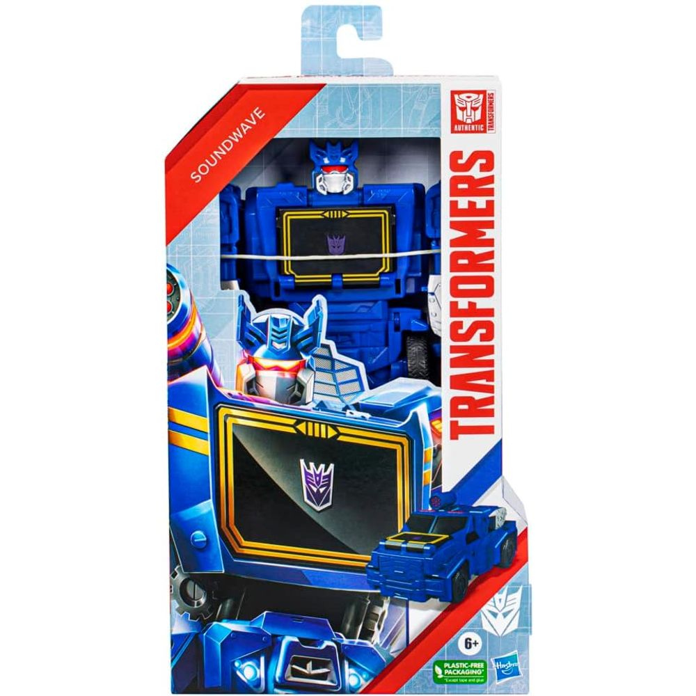 Transformers Boneco Authentics Titan - Soundwave F6761 - MP Brinquedos