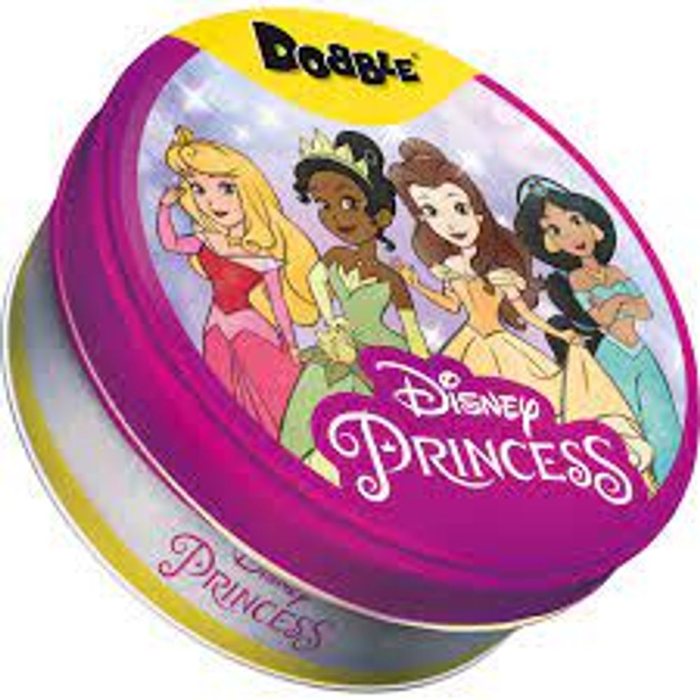 Jogo Dobble Princesas Disney - Galápagos - MP Brinquedos