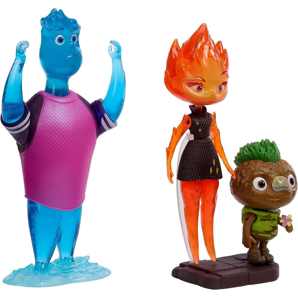 Bonecos Elemental - Disney - Pixar Hmm09 - Mattel - MP Brinquedos