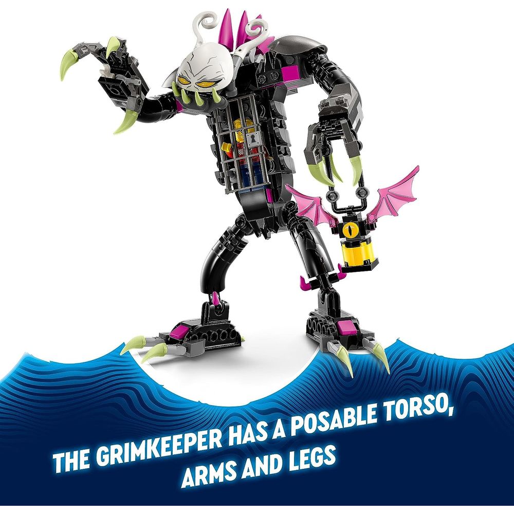 71455 Lego Dreamzzz - Guardião Das Sombras, o Monstro da Jaula - MP Brinquedos