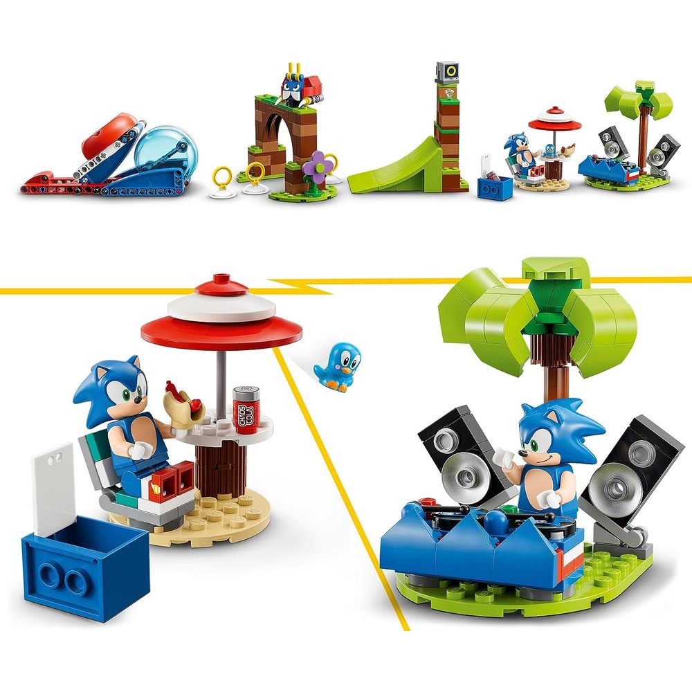 76990 Lego Sonic - Desafio da Esfera de Velocidade do Sonic - MP Brinquedos