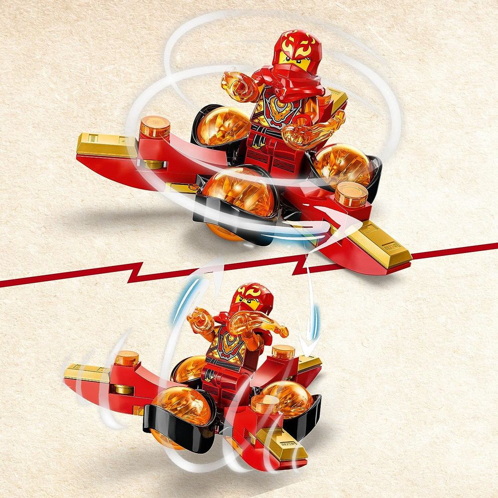 71777 Lego Ninjago - Giro Spinjitzu do Poder do Dragão de Kai - MP ...