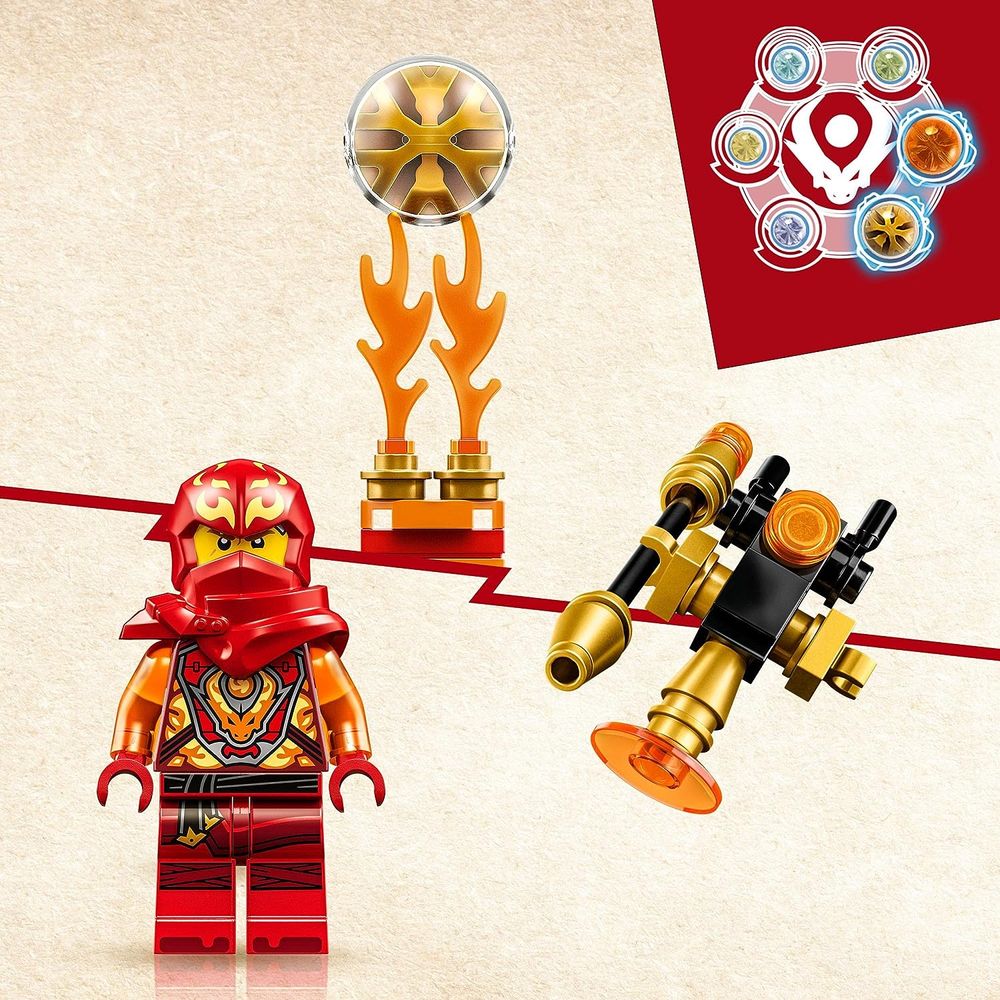 71777 Lego Ninjago - Giro Spinjitzu do Poder do Dragão de Kai - MP ...