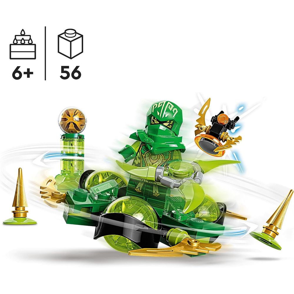 71779 Lego Ninjago - Giro Spinjitzu do Poder do Dragão de Lloyd - MP ...