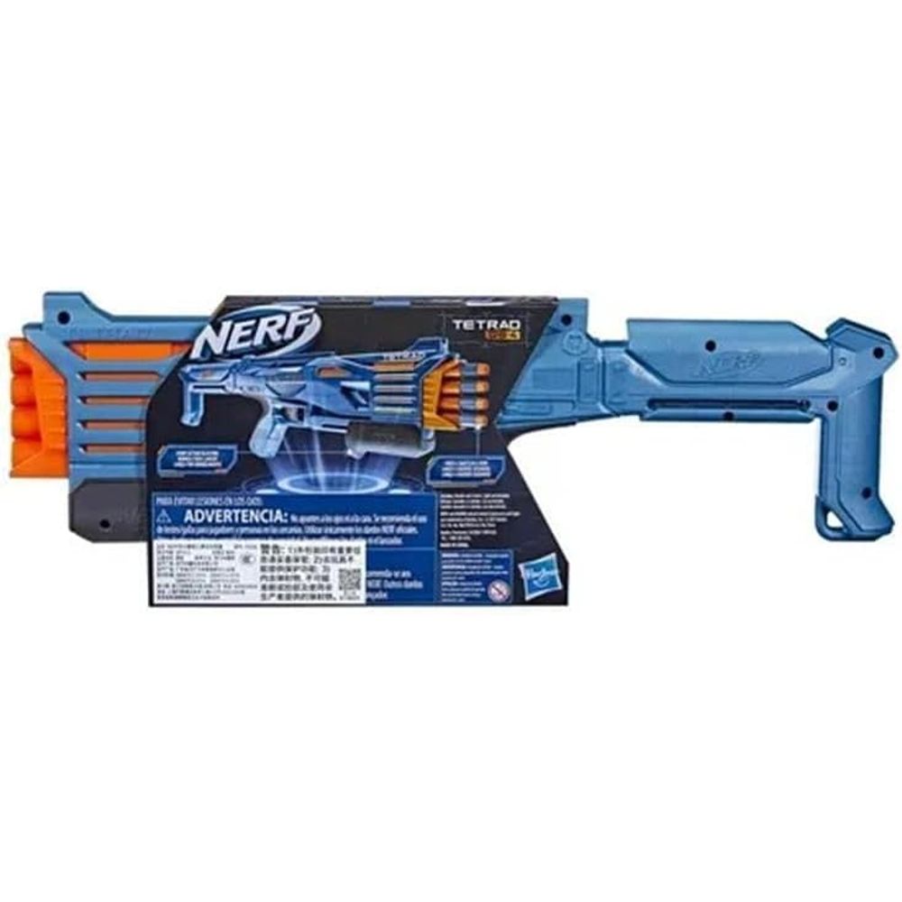 Nerf - Lançador Elite 2.0 Tetrad Qs-4 F5026 - Hasbro - MP Brinquedos