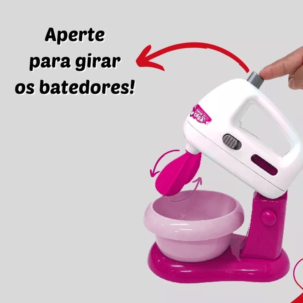 Batedeira Infantil - Mania de Casa - Dm Toys - MP Brinquedos