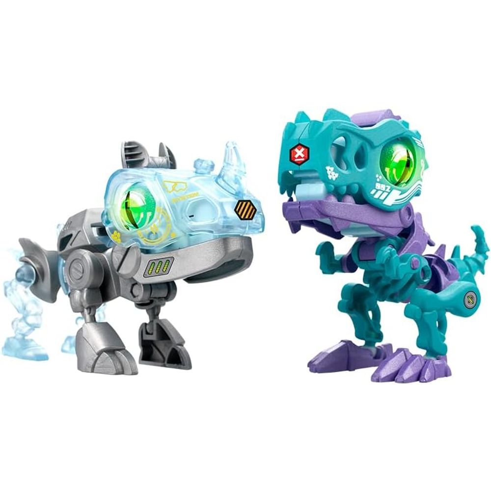 Biopod Inmotion - Edição Cyberpunk com 2 Dinossauros - Fun - MP Brinquedos