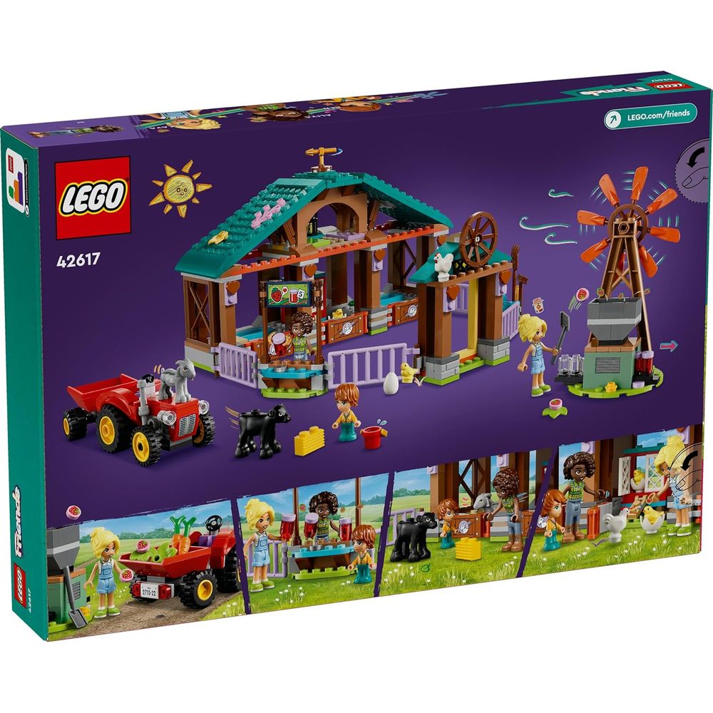 42617 Lego Friends - Santuário de Animais da Fazenda - MP Brinquedos