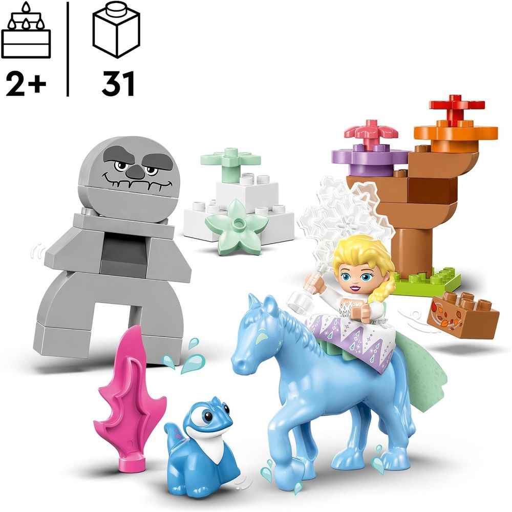 10418 Lego Duplo - Frozen Disney - Elsa e Bruni Floresta Encantada - MP ...