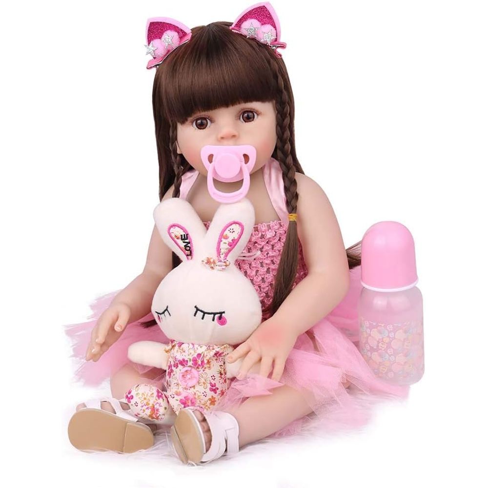 Boneca Laura Baby Gabriela - Bebê Reborn - MP Brinquedos