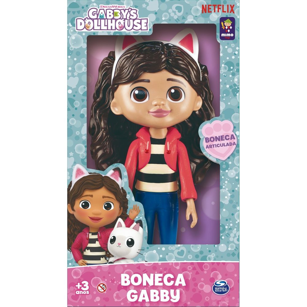 Casa Mágica da Gabby - Boneca Gabby - Mimo - MP Brinquedos
