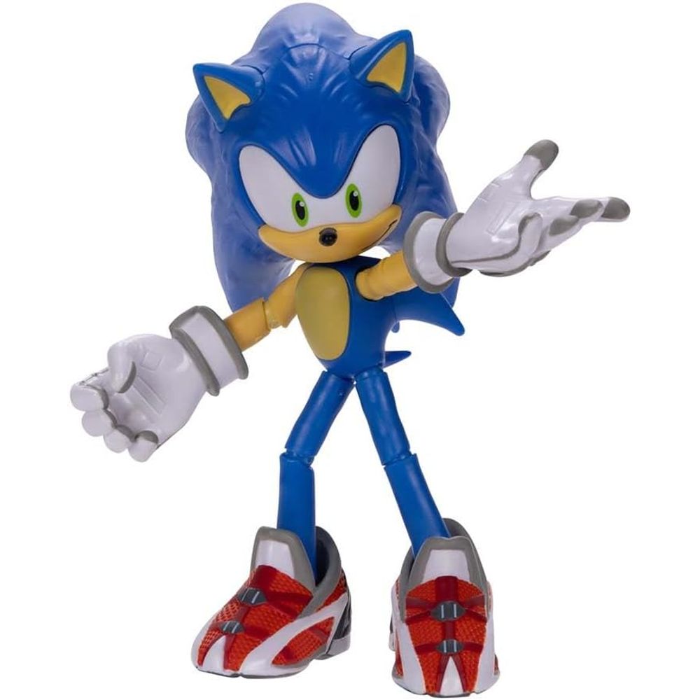Sonic Prime - Boneco Articulado Sonic New Yoke City - Sunny - MP Brinquedos