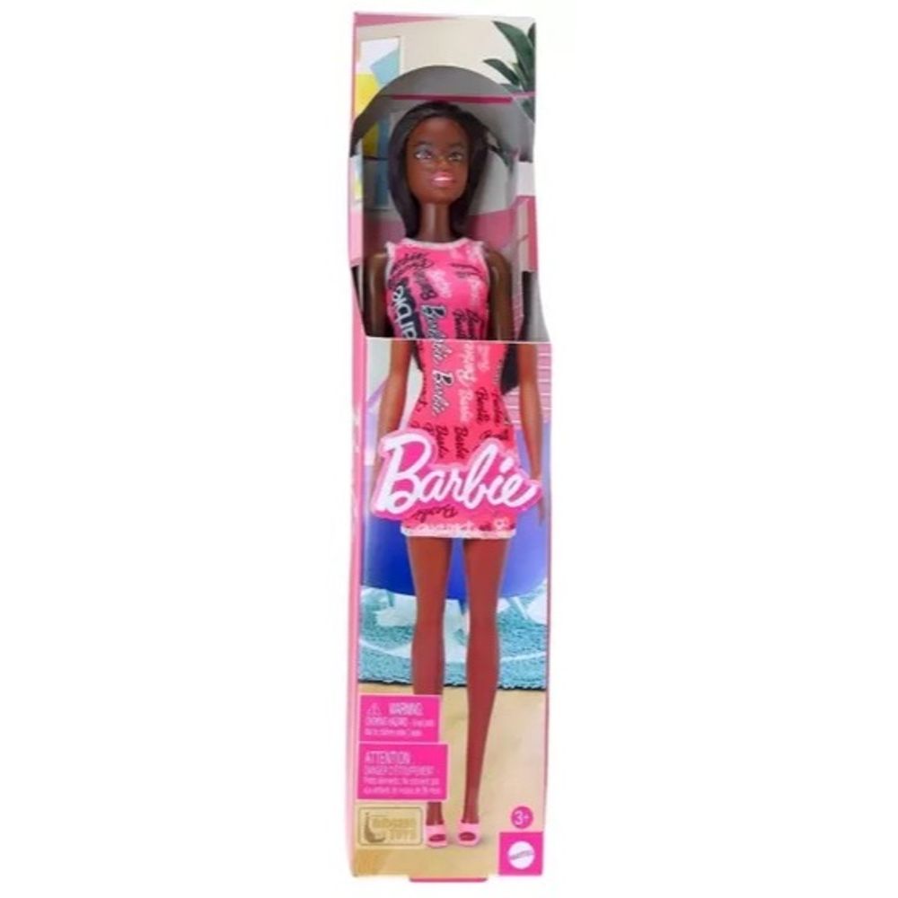 Boneca Barbie Fashion Negra Hrh08 - MP Brinquedos