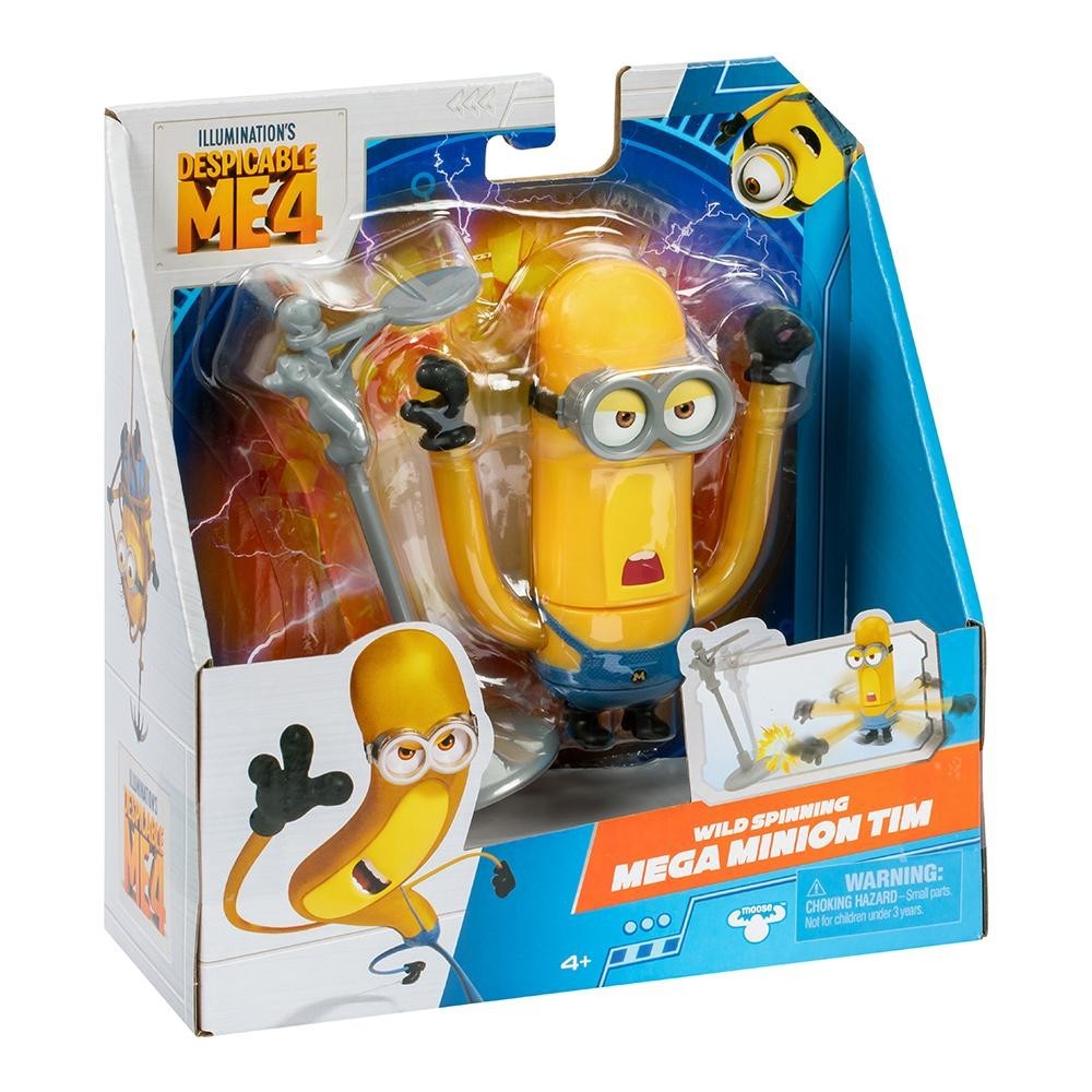 Minions - Boneco Mega Minion 10cm - Tim - Candide - MP Brinquedos