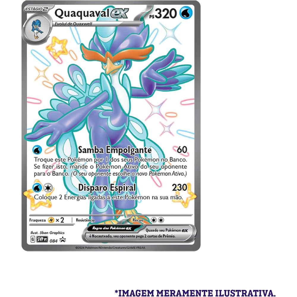 Pokemon Box - Coleção Premium Quaquaval Ex - Escarlate e Violeta 4.5 ...