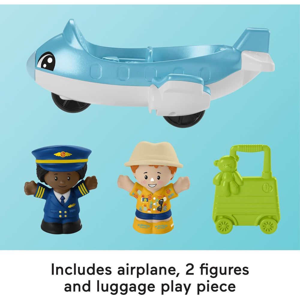 Little People - Aventuras No Aeroporto Htj26 - MP Brinquedos